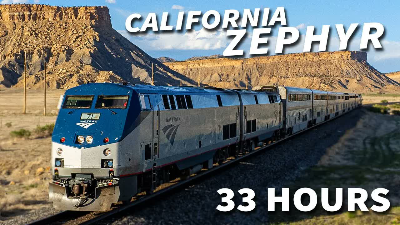 This Amtrak train crosses the Rockies, a storm, and a six-mile tunnel ...