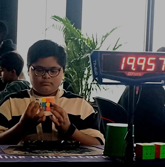 Watch | Teen cubing star Daniel Rush breaks African record at ...