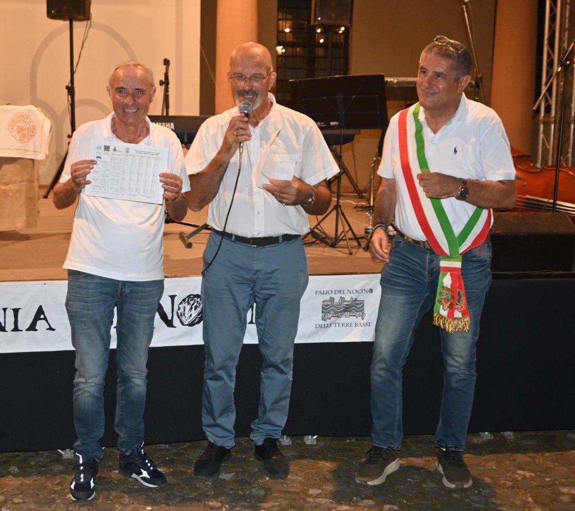 Palio del Nocino, il primo premio va a Cavriago