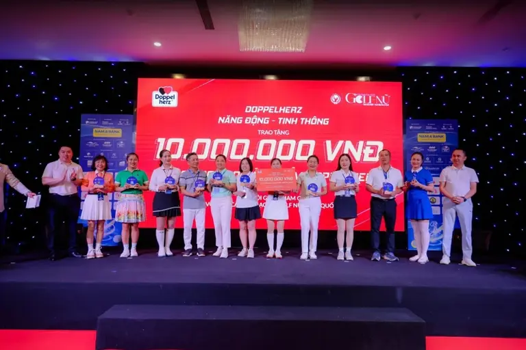 Doppelherz cùng golf nữ Việt Nam lan tỏa bản lĩnh, sức khỏe và vẻ đẹp ...