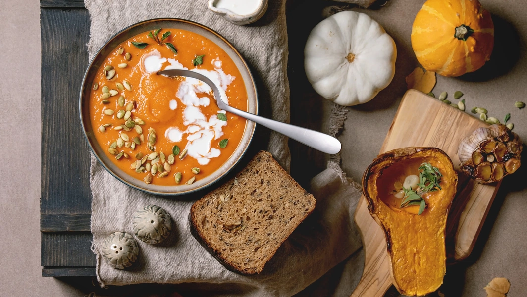 Cosy up with creamy pumpkin recipes