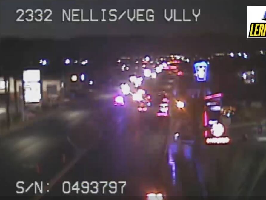Las Vegas police pursuit ends with PIT maneuver, three in custody