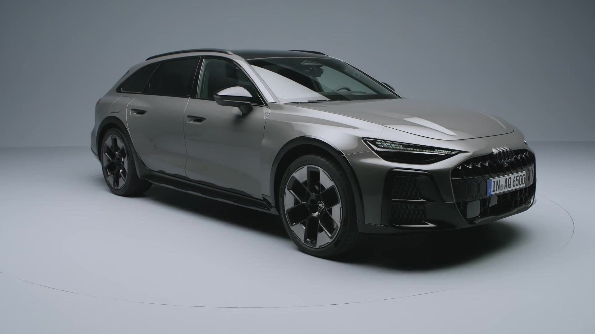 The new Audi A6 allroad in studio design preview