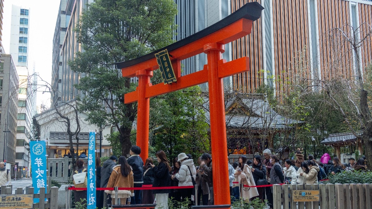 In Japan: A shrine where people pray for concert tickets