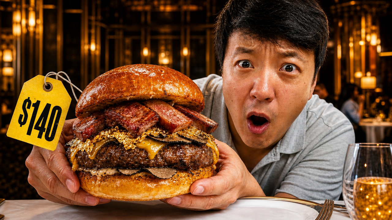 I tried the $149 burger at Gordon Ramsay Burger in Seoul | Was it worth it?