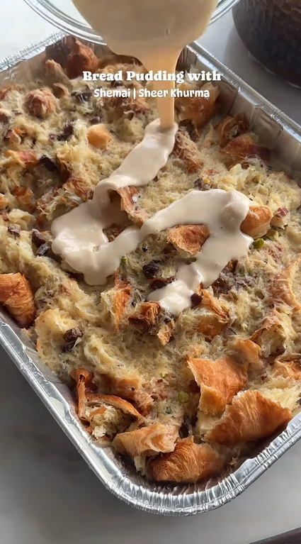 Bread pudding recipe 🍞🔥 Soft, sweet & comforting dessert 😋💯 🍮
