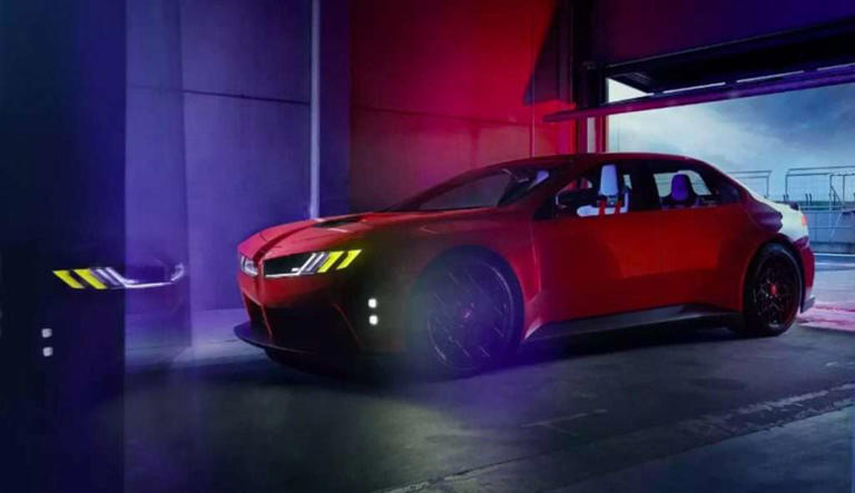 BMW M concept Neue Klasse: svelata a Le Mans la nuova BMW M elettrica