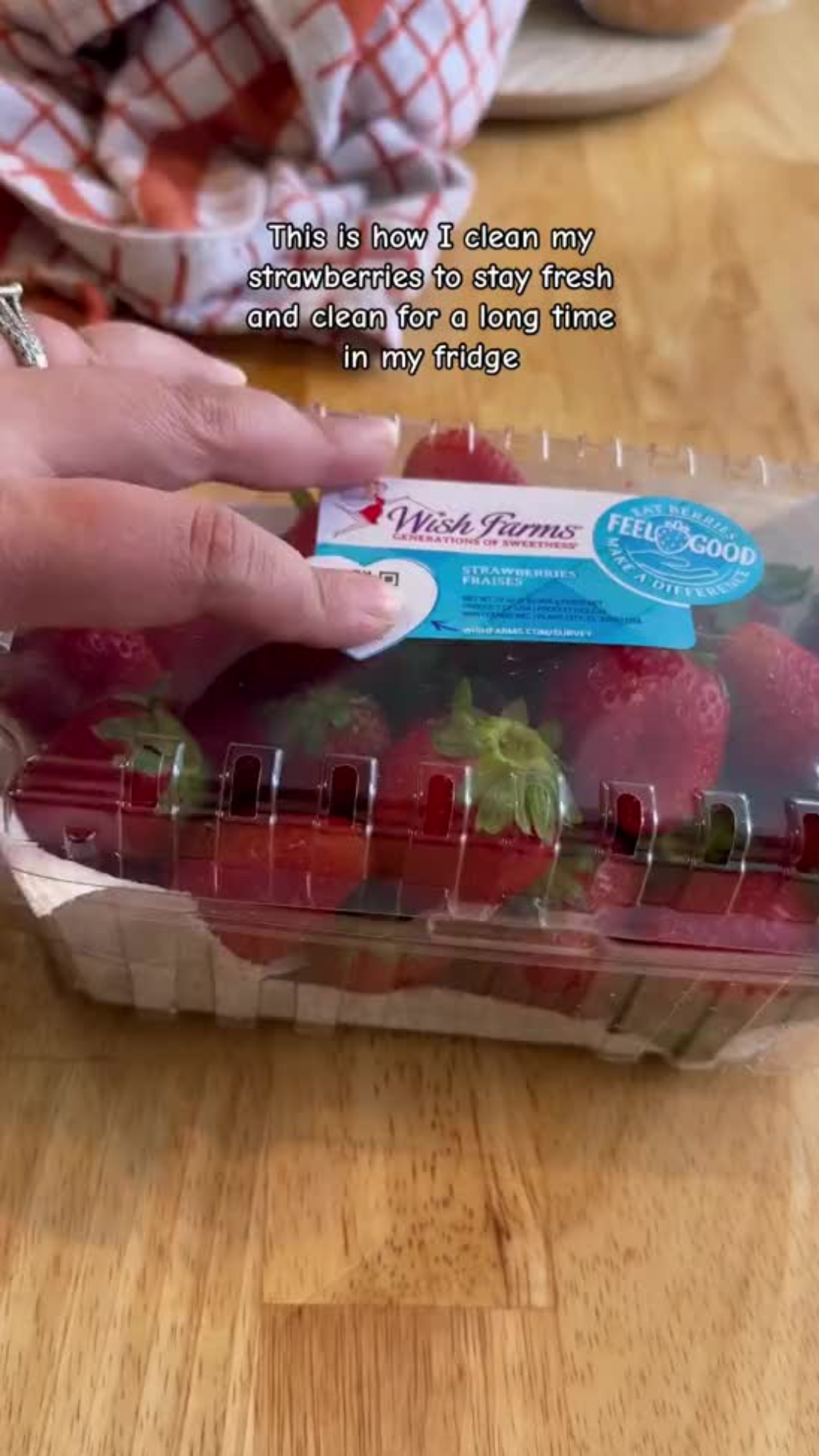 Strawberry cleaning hack for fresher and safer fruit prep