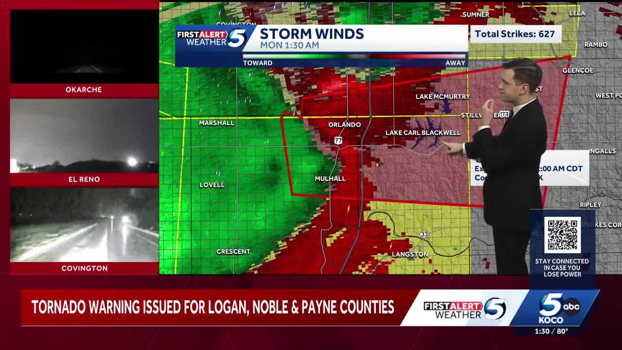 WATCH LIVE: Tornado warnings issued, storms with 102-mph wind gust ...