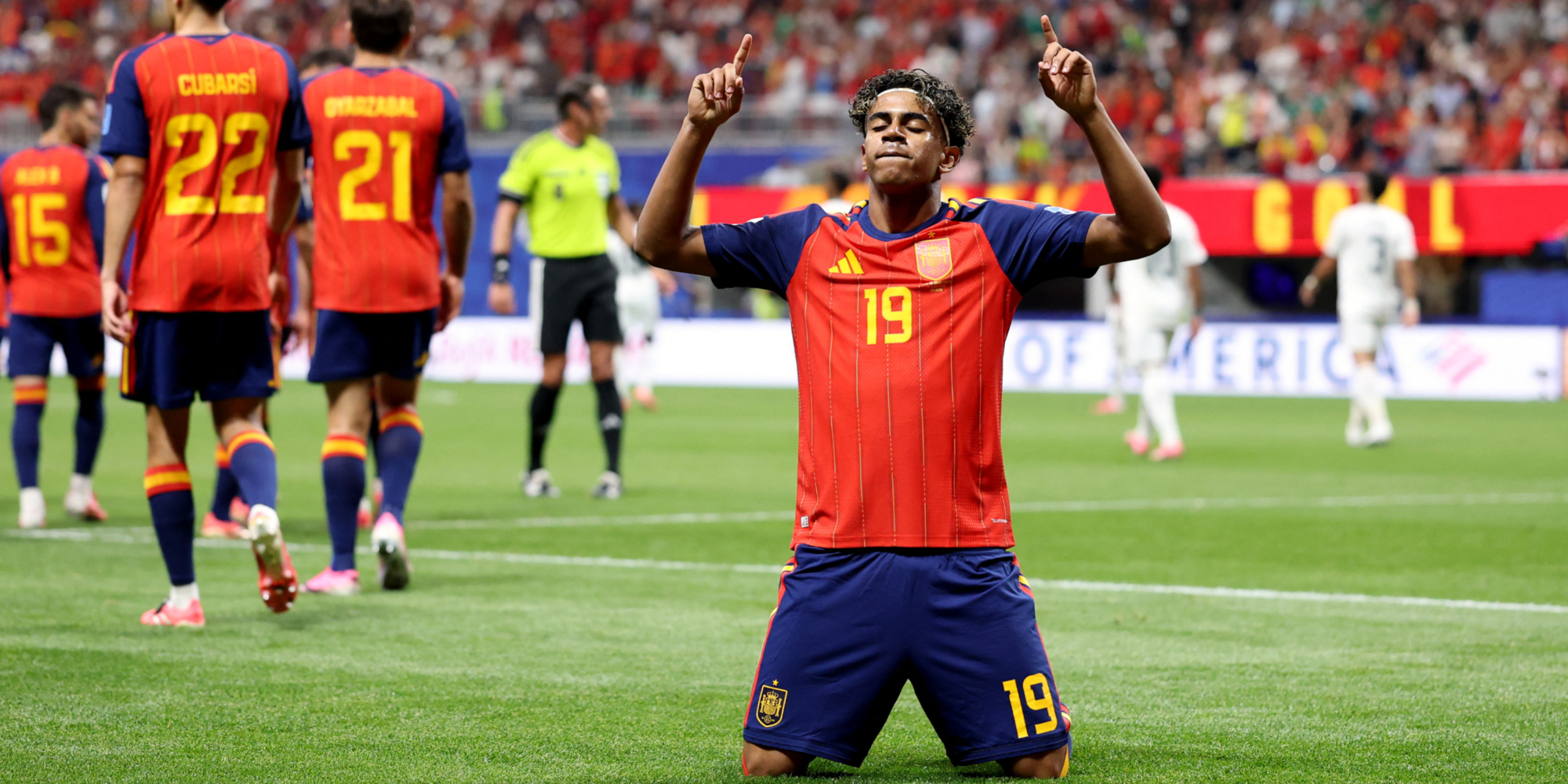 Coupe du monde 2026 : l'Espagne écrase l'Arabie saoudite, Lamine Yamal ...