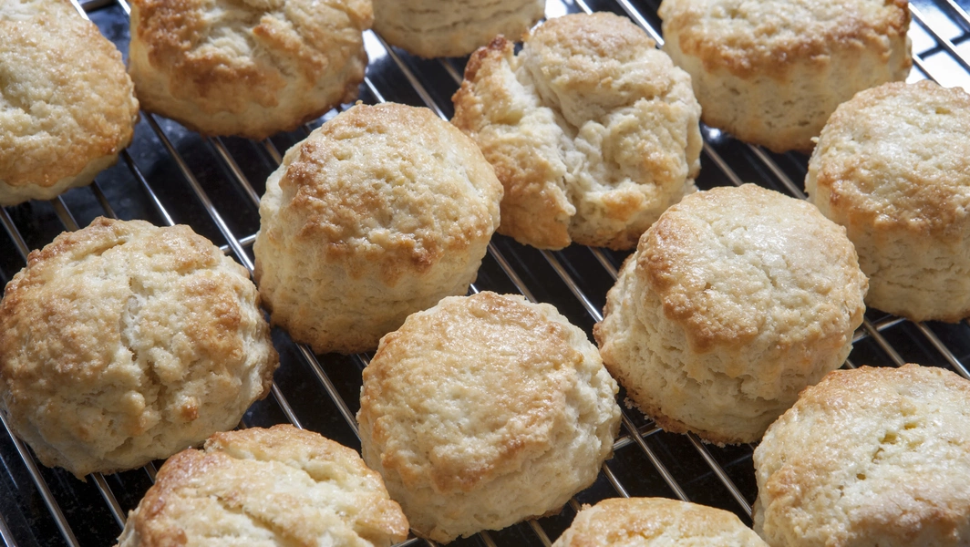 Techniques for perfect flaky biscuits