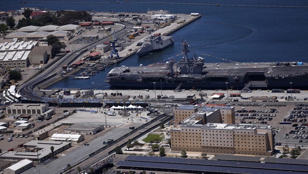 NASCAR debuts first military base Cup race at Coronado