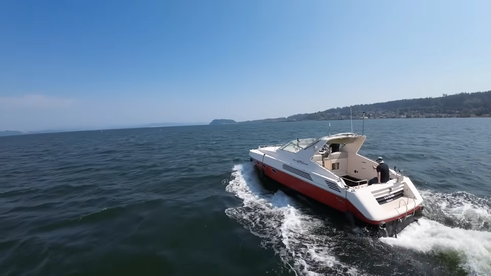 First test drive of my yacht