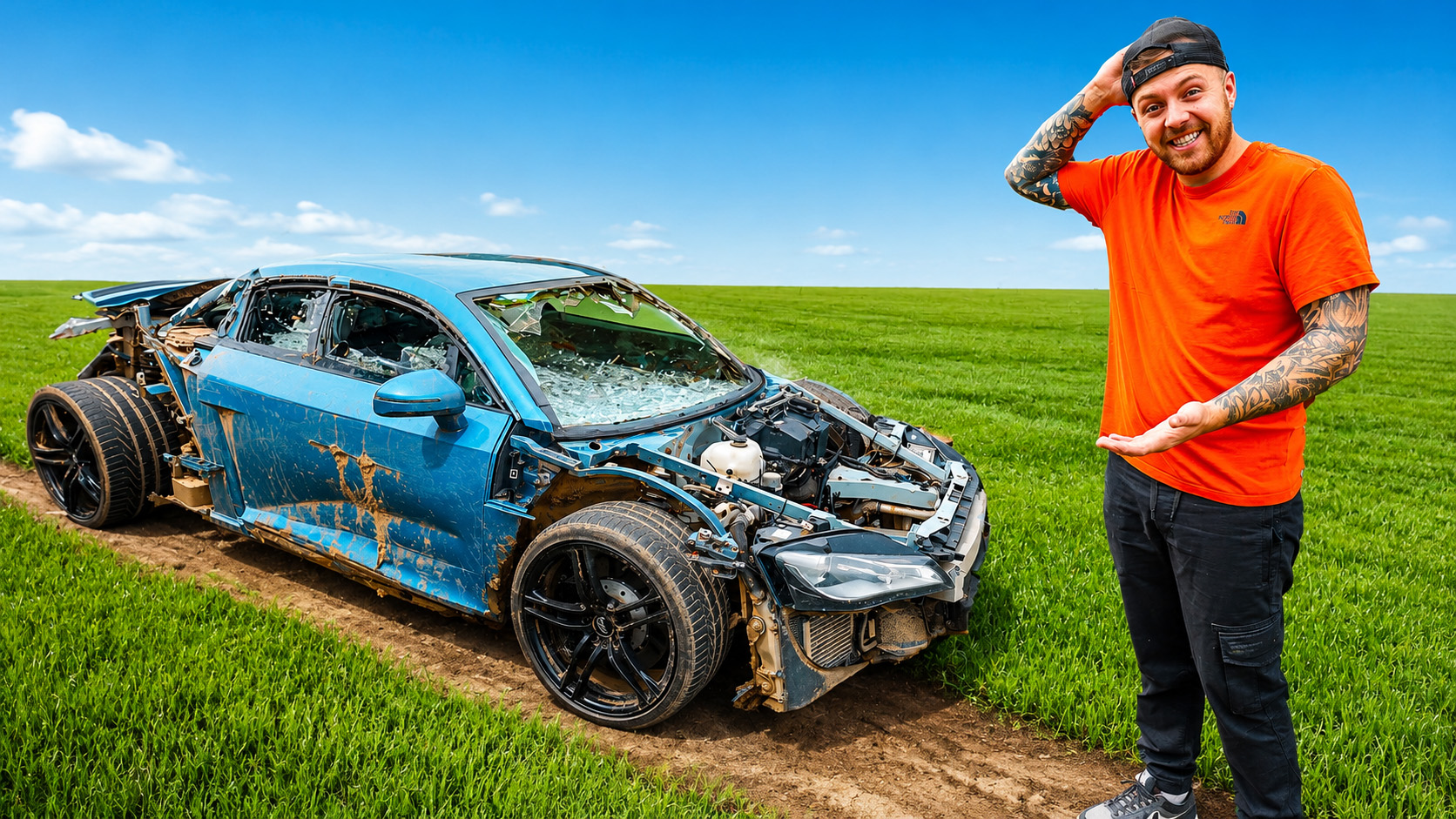 Restoring my destroyed Audi R8