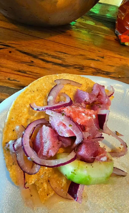 DIY bar snacks with aguachile inspired seafood appetizer recipe