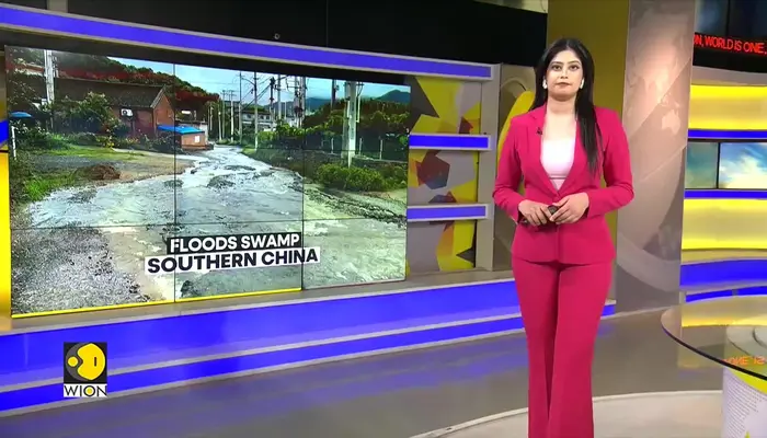 China floods: Heavy rains force relocations, disrupt transport