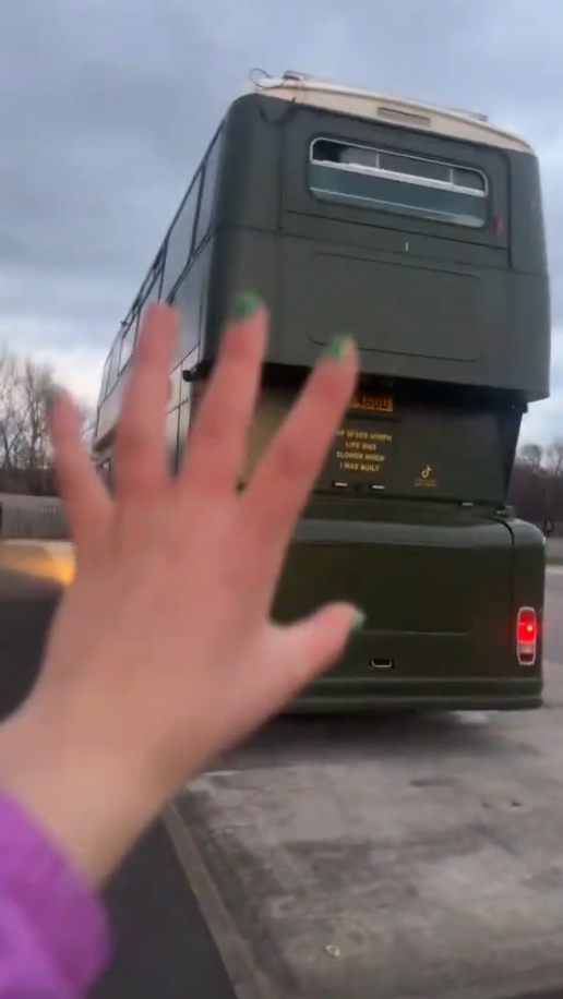 Whenever the kids want pocket money, double decker bus life