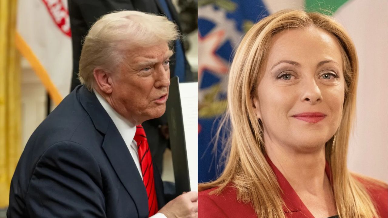 Trump draws new reaction from Meloni as dispute over photos grows