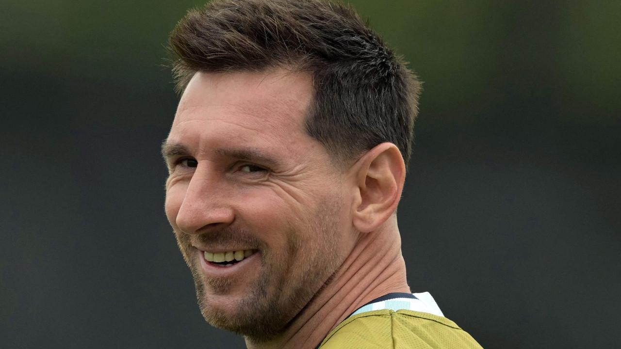 In photos FIFA World Cup 2026 Lionel Messi trains with Argentina squad ...