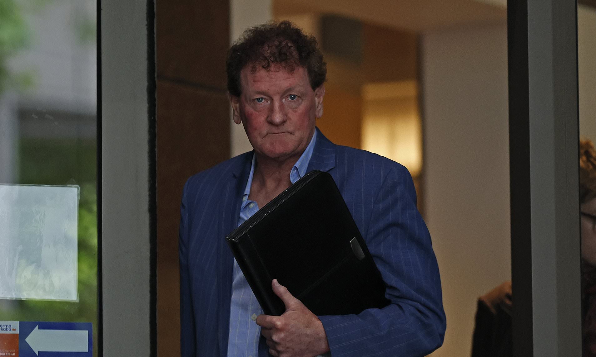 Disgraced footy identity Ricky Nixon makes a sleazy comment to a female ...