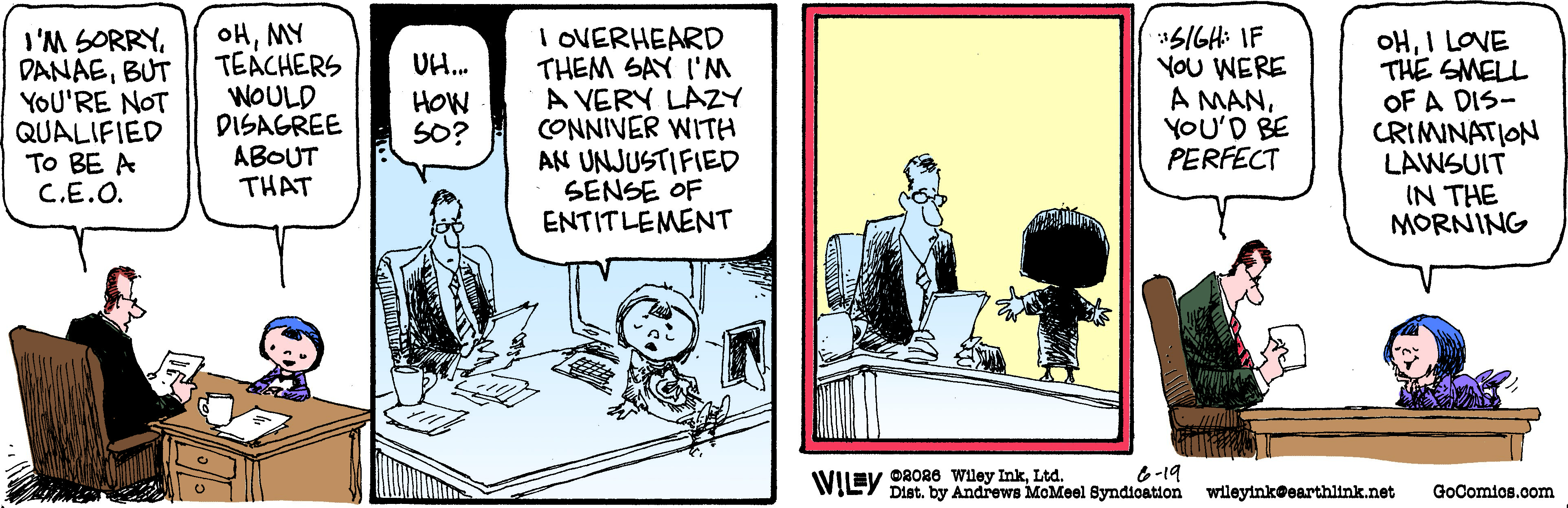 Non sequitur by Wiley Miller