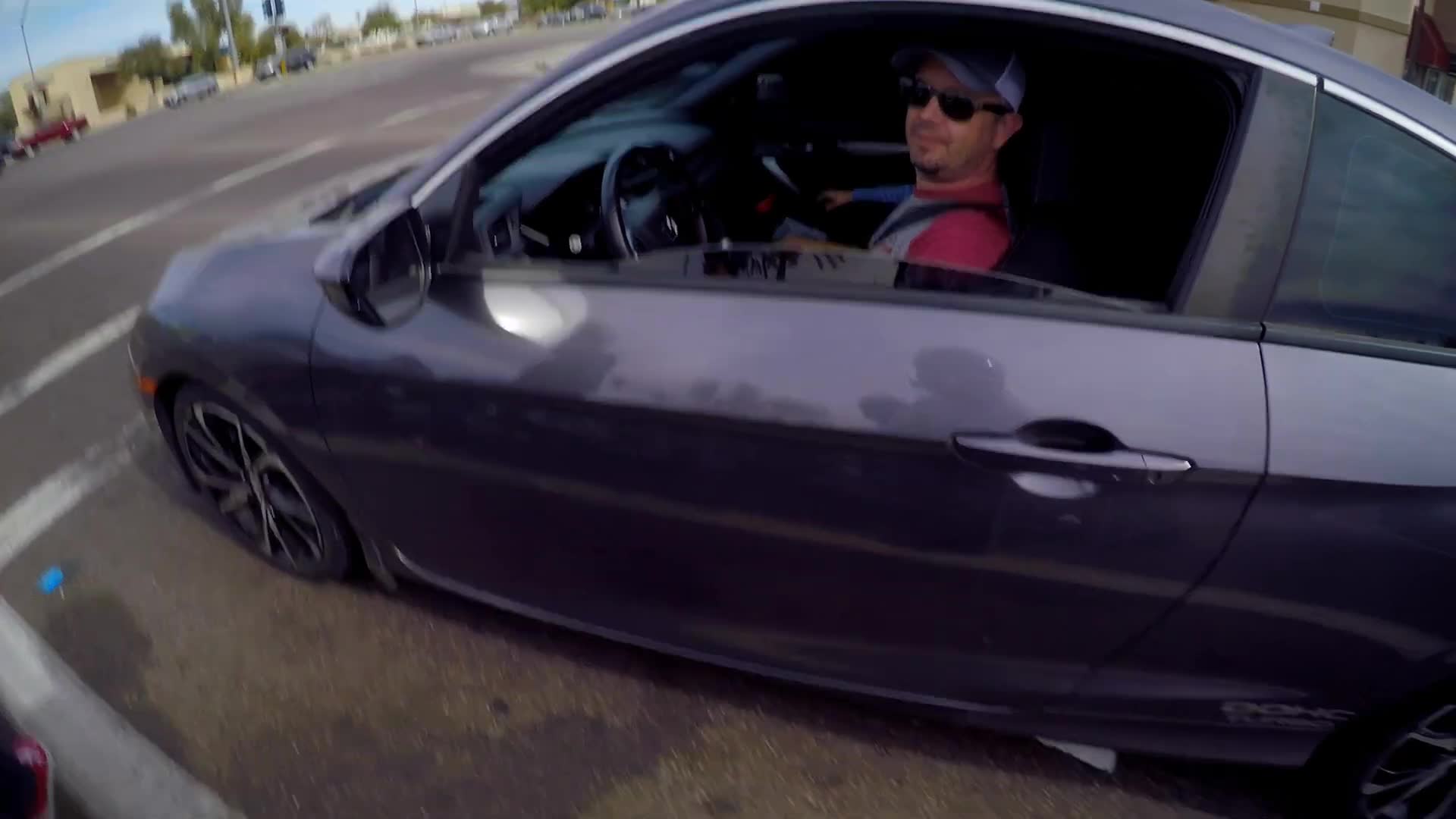 I have no idea what made this driver so angry at me during a normal ...