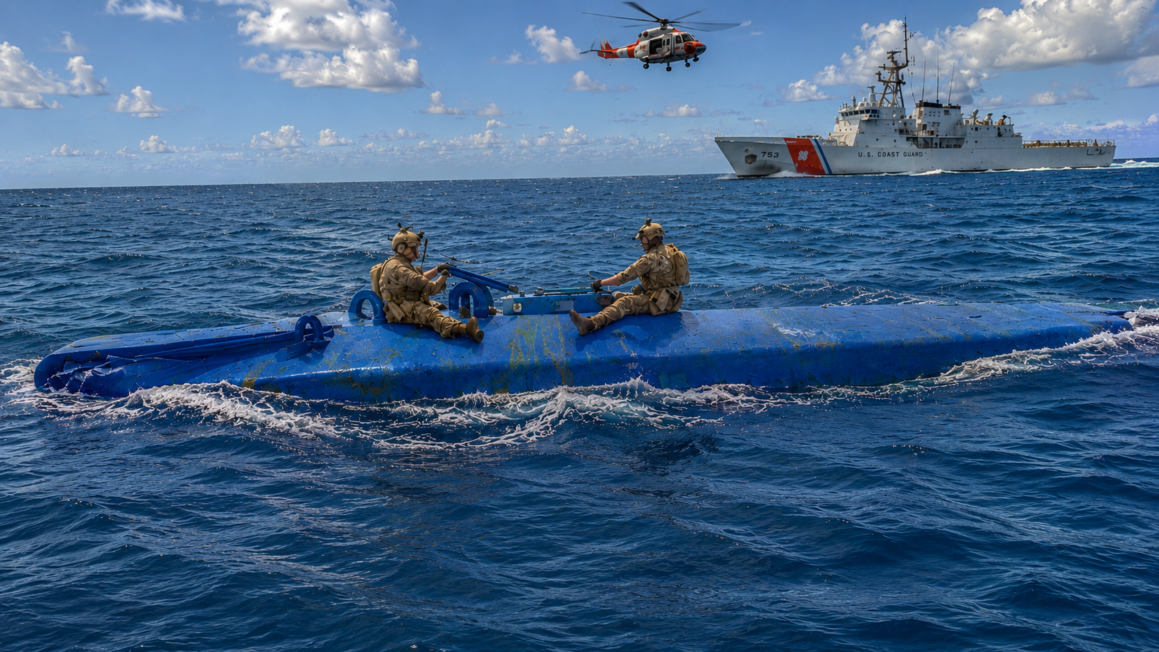 Coast Guard seizes $1.5 billion in drugs and sinks 65 cartel boats