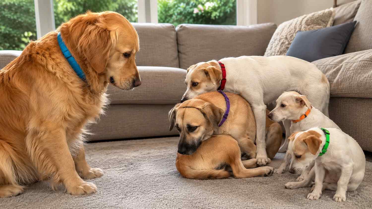 These rescue dogs were too scared to trust