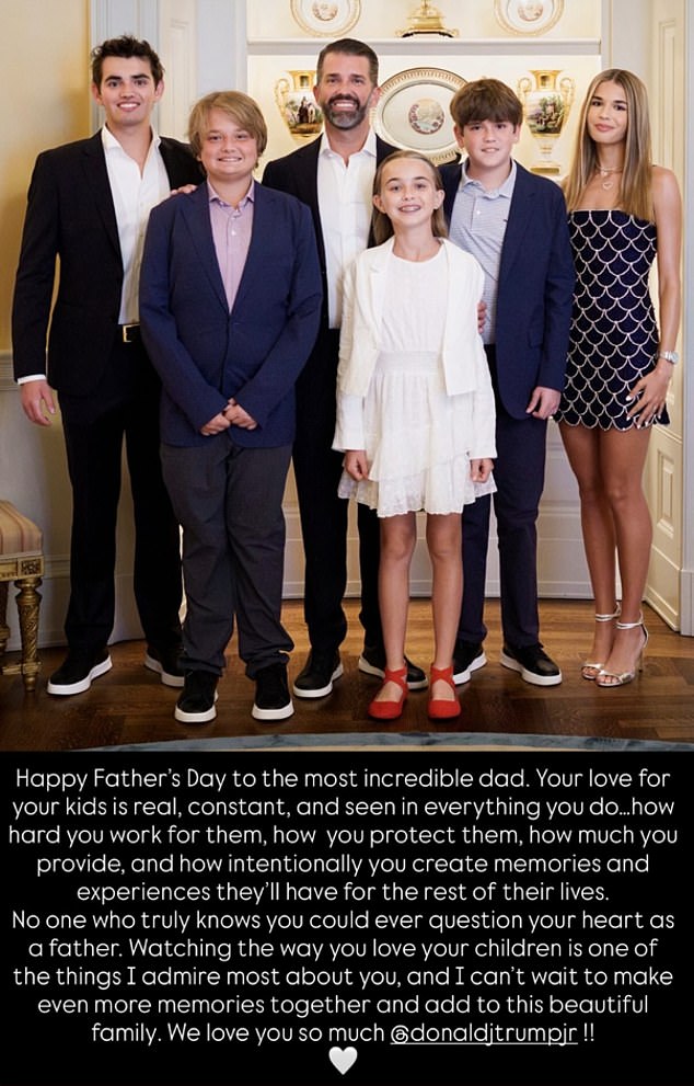 Bettina Trump hints she and new husband Don Jr may be thinking of ...
