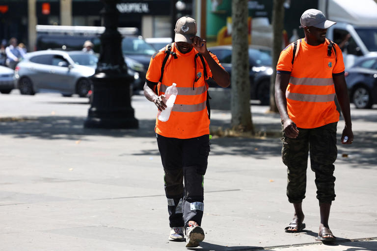 Europe heatwave map: France bans alcohol as temperatures soar to 40C