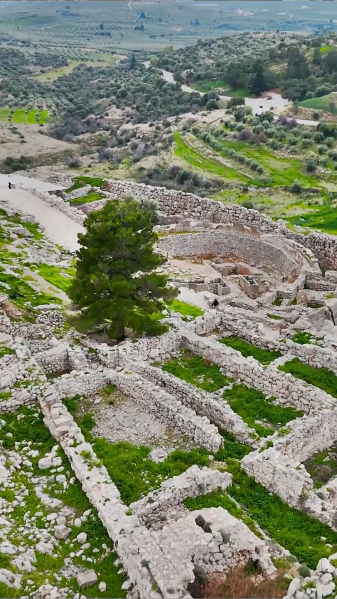 Mycenae, Greece: Drone views of ancient wonders