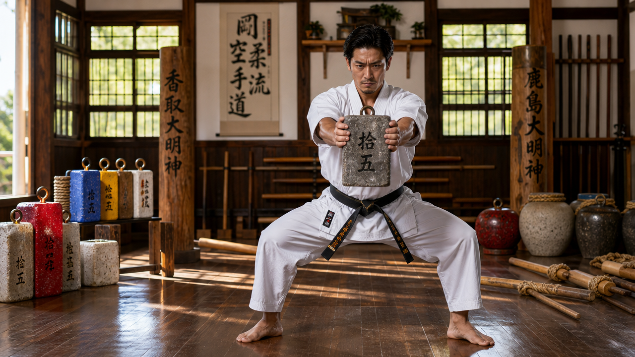 Ancient karate strength tools resurface as modern practitioners face ...