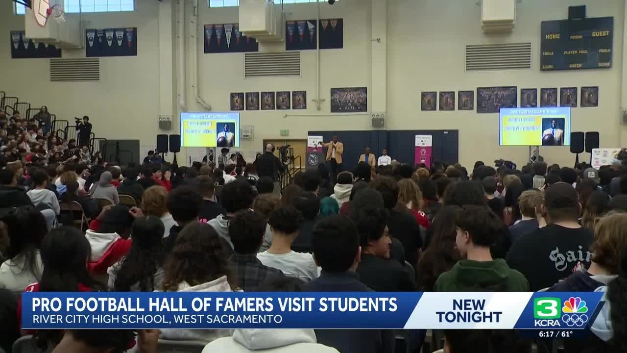 Hall of famers inspire students in West Sacramento