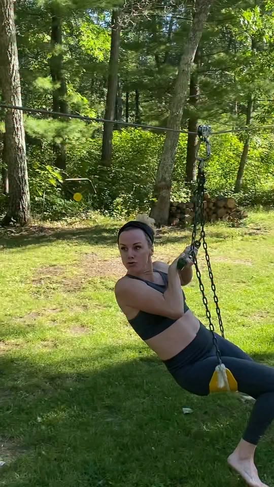 What happened when a zipline trap went wrong