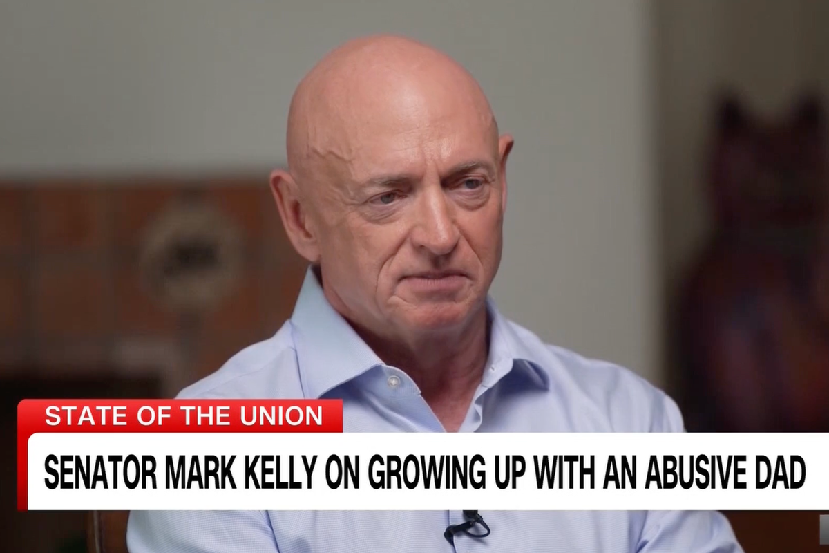 Senator Mark Kelly reveals his late father’s abusive behaviour