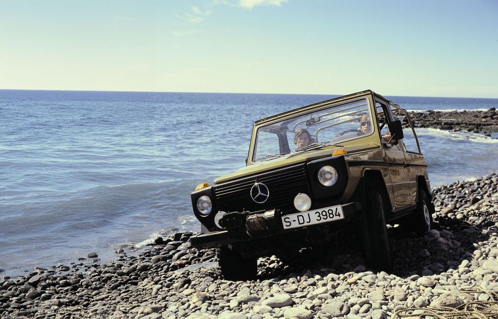 The workhorse Mercedes-Benz G-Wagen is taking a star turn
