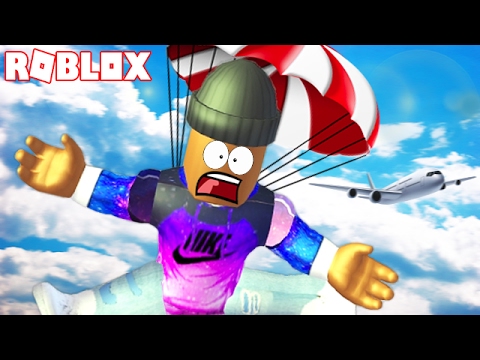 Experience the ultimate thrill and watch me skydive in Roblox now