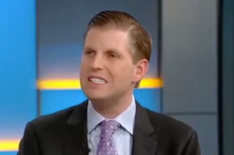 Video resurfaces of Eric Trump discussing Donald as Fox News viewers ...
