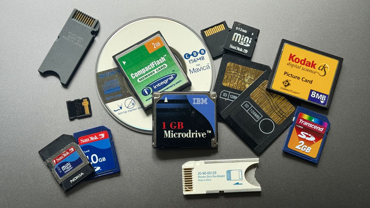 From xD cards, CompactFlash and Memory Sticks: the many camera card ...
