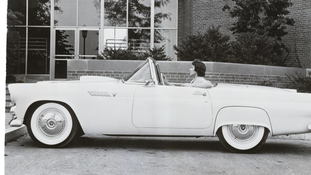 9 generations of the Ford Thunderbird