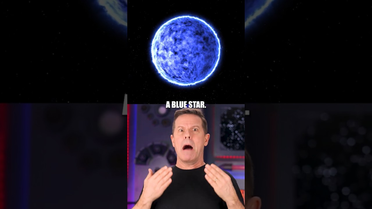Discover what would happen if our sun became a blue star