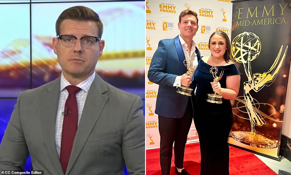 Emotional TV anchor quits live on air while blasting news industry