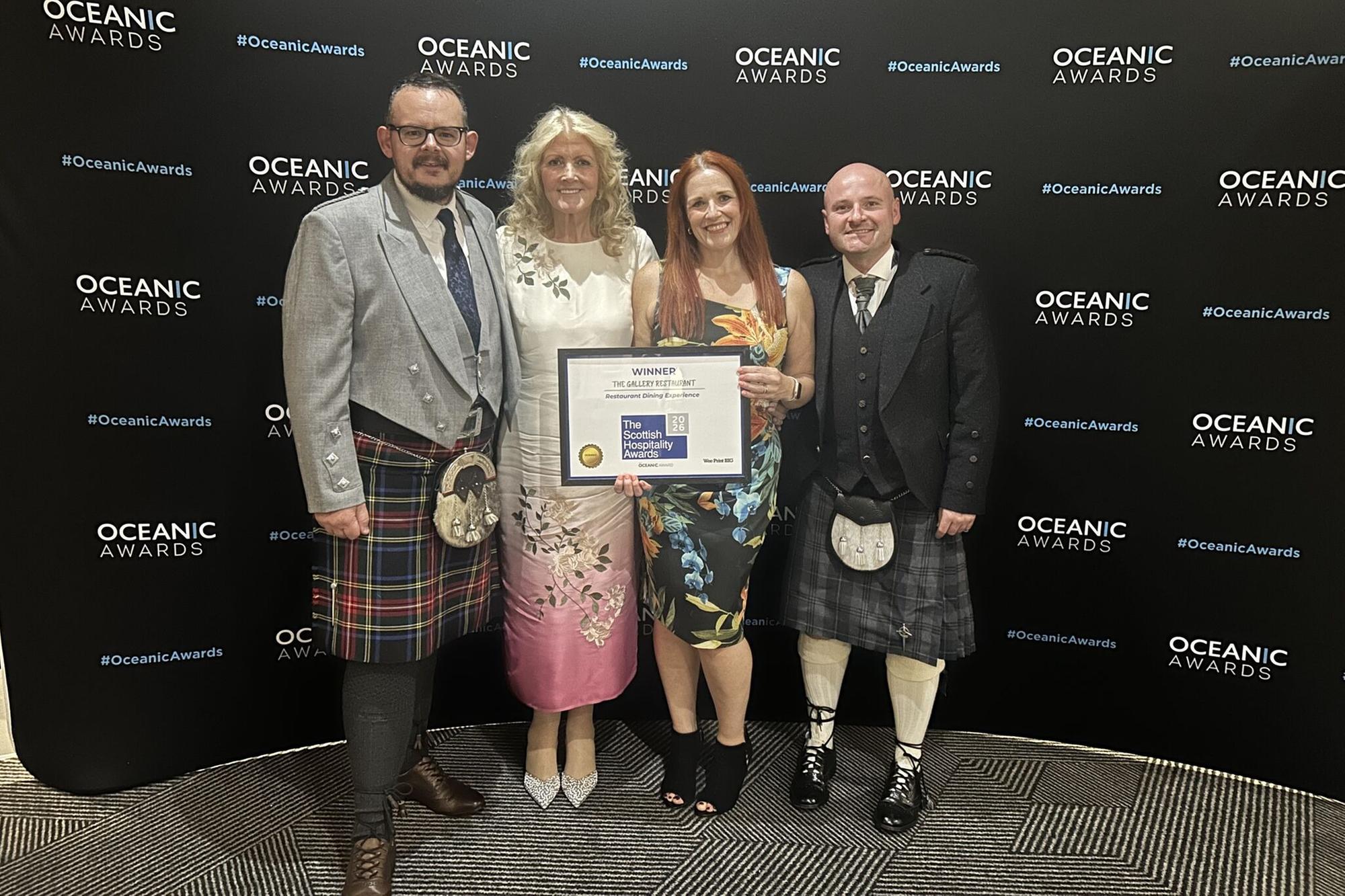 Forth Valley College Gallery Restaurant wins big at Scottish ...