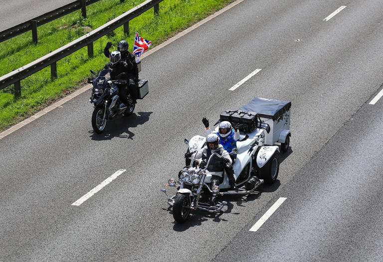 Watch: Public cheer on thousands of bikers passing through Lancashire ...
