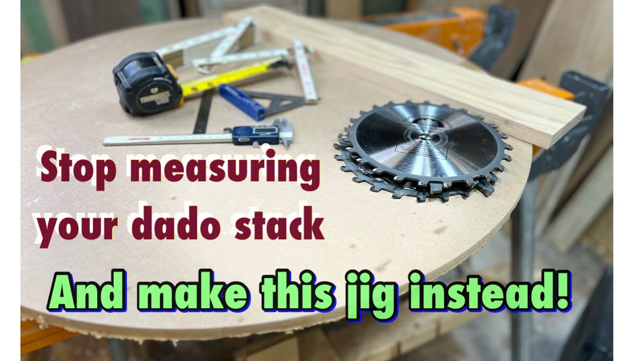 Perfect dadoes every time: The simple jig that solves setup hassles!