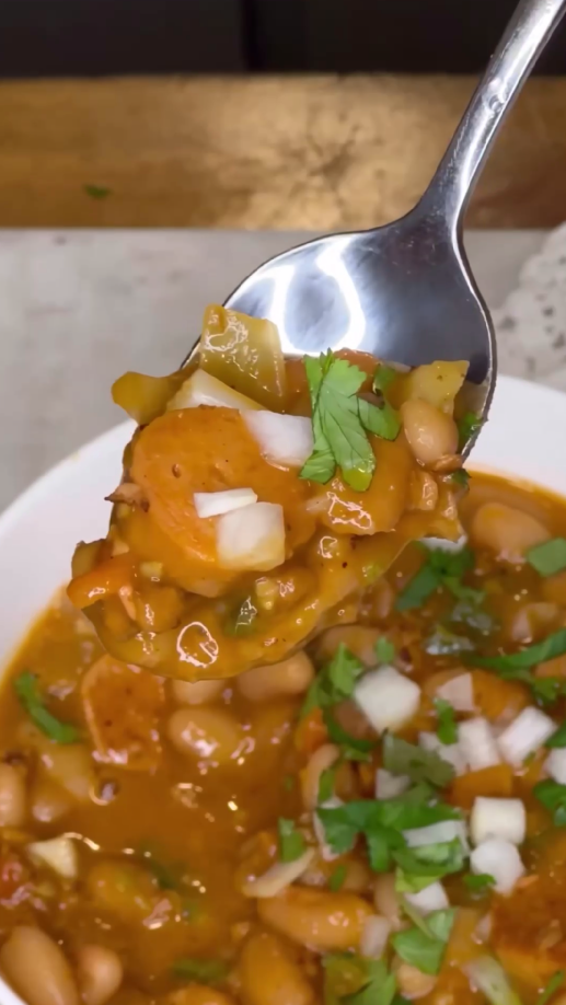 Authentic style frijoles charros made simple and delicious
