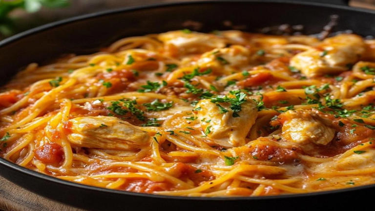 One-pan ground chicken and cheese pasta: The quick, comforting ...