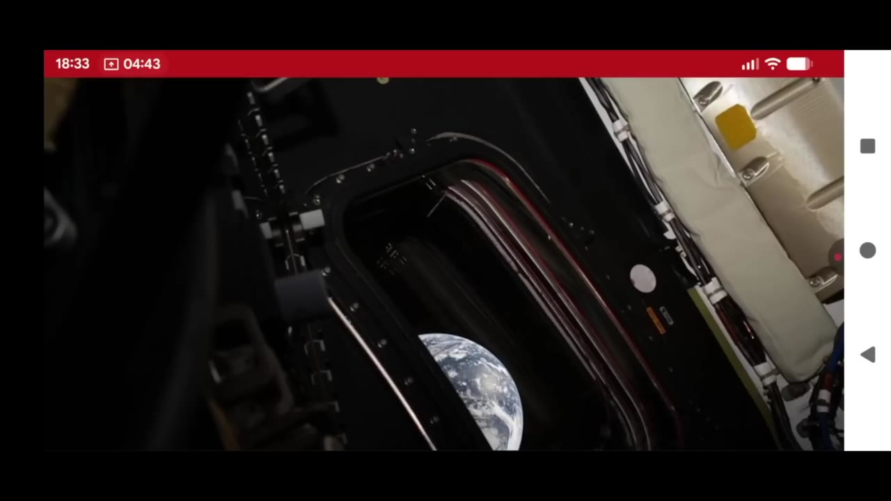 A moon mission was “fake,” he said - because the camera showed Earth as ...