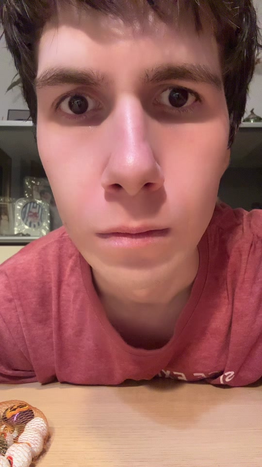 Tenía algo entre los dientes pero el chocolate lo merecía