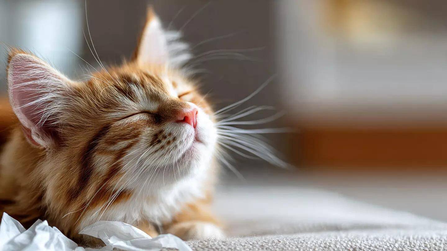 What to do if your cat is always sneezing and when it may be time to ...